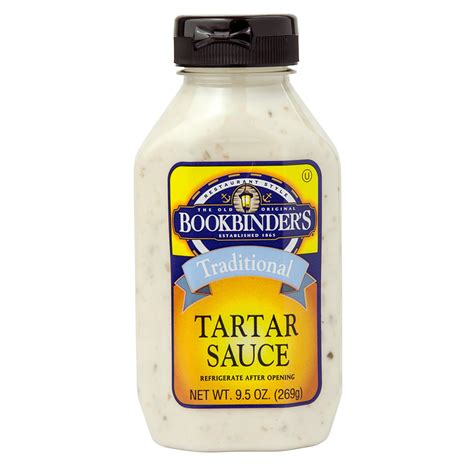 Bookbinders Tartar Sauce 9 5 Oz Bottle Boxncase