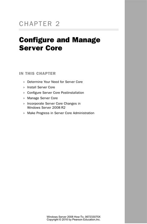 Configure And Manage Server Core DocsLib