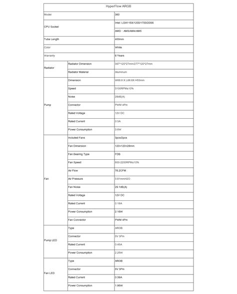 Montech Hyperflow Argb 360 White Aio Cpu Cooler Cooling Scorptec Computers