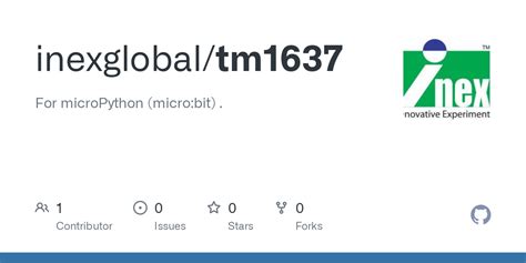 Github Inexglobaltm1637 For Micropython Microbit