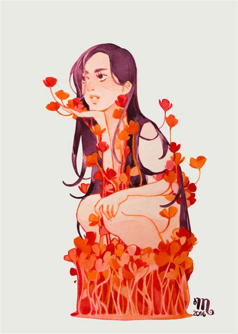 Witchy Art Challenge D10 Plant Witch By Mashiiro On Deviantart