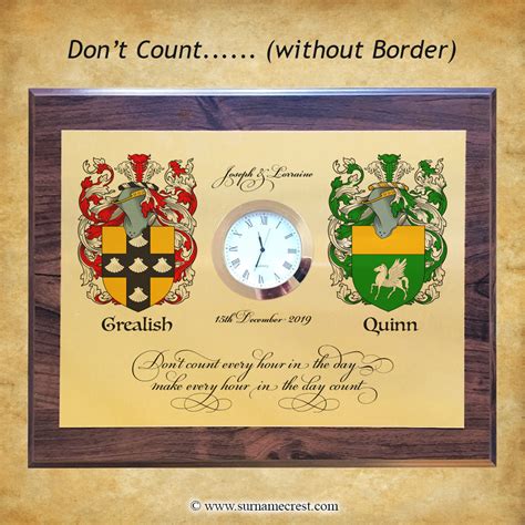 Make Every Hour In The Day Count Clock Plaque