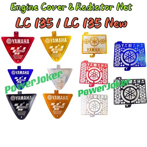 Lc135 V2 V7 Lc 135 New Engine Cover And Radiator Cover Coolant Net Enjin Cover Coolant Cover