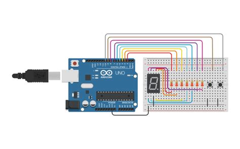 Circuit Design Tdes Arduino Display De 7 Segmentos Parte Ii Tinkercad