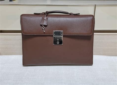 이태리에르메네질도 제냐 서류가방천연소가죽초코브라 헬로마켓