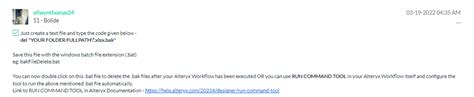 Deletexlsxbak Files Alteryx Community