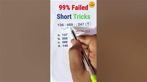 Reasoning Tricks ⭐⭐ Reasoningquestions Maths