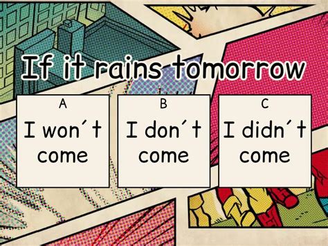 Real Conditionals Quiz