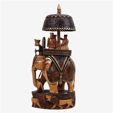 Wooden Elephant Ambari Ipremium