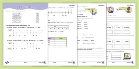 👉 Year 5 Time Problems