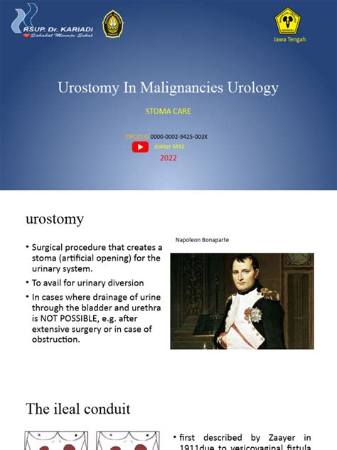 Dr Mas Urostomy In Malignancies Urology Pdf Surgical Specialties Urology