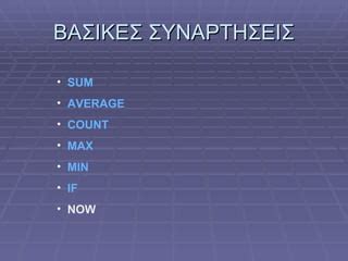 Basics Functions PPT