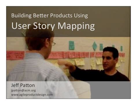 User Story Mapping Story Map User Story User Story Mapping