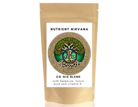 Coq10 With Selenium Vitamin C And Fulvic Acid