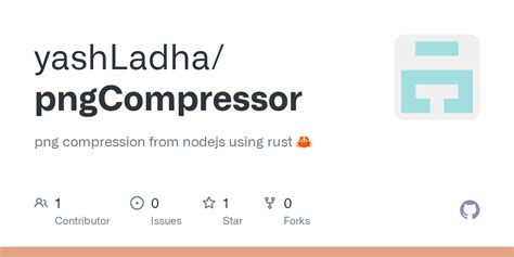 Github Yashladhapngcompressor Png Compression From Nodejs Using Rust 🦀