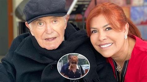 Magaly Medina Lleg Al Velorio De Su Padre Luis Medina Junto A Su Esposo Alfredo Zambrano Infobae