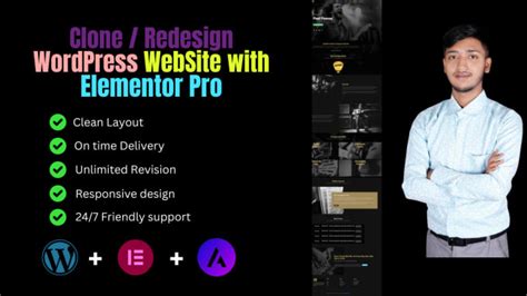 Duplicate Clone Redesign Website Using Elementor Pro By