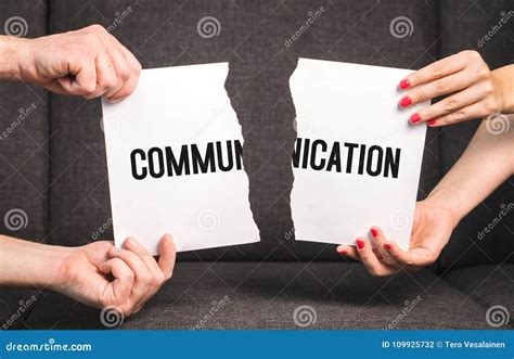 Communication Problem In Relationship Stock Photo Image Of Battle