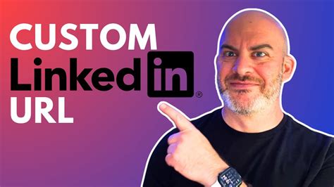 how to create a custom linkedin profile url youtube