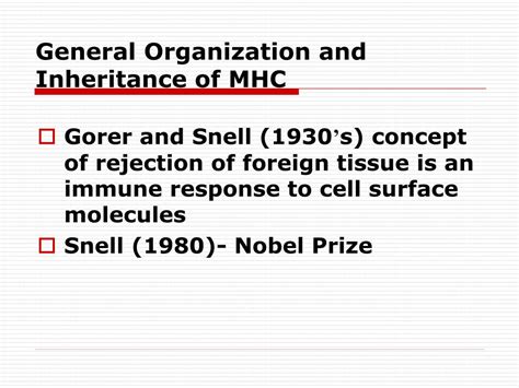 Ppt The Major Histocompatibility Complex And Antigen Presentation Powerpoint Presentation Id