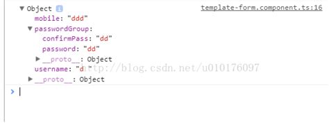 angular4表单—模板式表单 ng template formgroup csdn博客