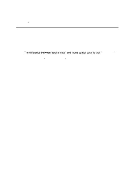 Theoretical Exercise Intro To Gis Pdf Geographic Information System Spatial Analysis