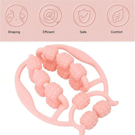 جهاز كمساج للساقين على شكل دائري، عصا مساج مساعدة للشكل الدائري للساق