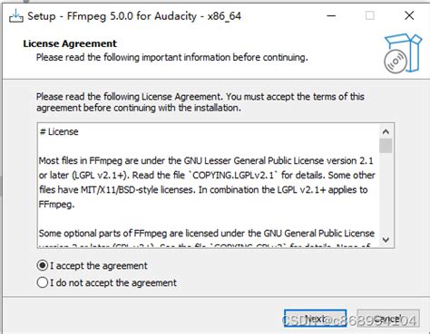 Audacity工具安装ffmpeg库audacity Ffmpeg Csdn博客