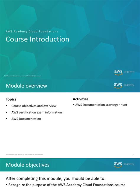 Aws Academy Cloud Foundations Overview Pdf Amazon Web Services