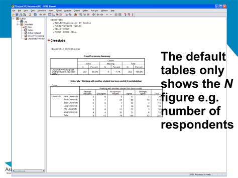 Basic Guide To Spss Ppt