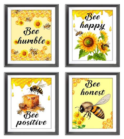 Bee Posters For Classroom Inspirational Wall Art