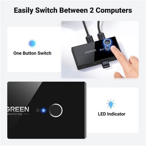 Jual Ugreen Adapter Hub Pc 4 Port Usb Sharing Switch Selector 2 0 3 0 5gbps Di Seller Kingyo