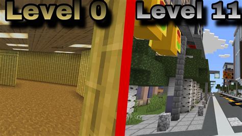 The Backrooms In Minecraft Level 0 11 Compilation Youtube