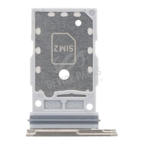 Sim Card Tray For Samsung Galaxy S Ultra Dual Card Version Titanium Gray Ori