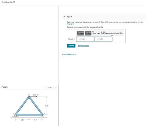 Solved Problem 14 78 Part A Determine The Vertical Chegg Com