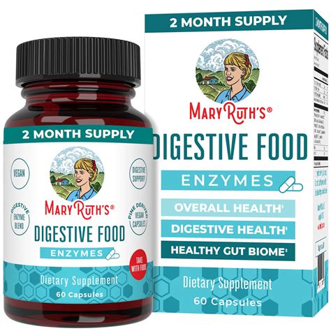 Digestive Food Enzyme Supplements Maryruth Organics