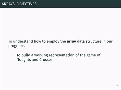 Programming In Java Arrays Ppt Programming In Java Arrays Ppt