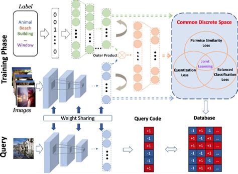 Figure 1 From Deep Collaborative Discrete Hashing With Semantic Invariant Structure Construction