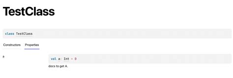 Documents Not Generated For Java Private Accessor With Public Getters