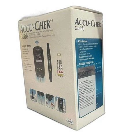 Accu Chek Guide Glucometer For Home And Hospital At ₹ 1590box In Surat Id 27104848588