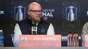 Watch Oilers Gm Stan Bowman Speaks After Trades Sportsnet Ca