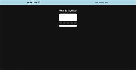 GitHub JoshuaTkachuk Movie Review App