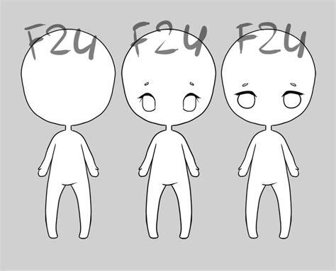 Chibi Base 1 Free To Use By Steamgirlgame On Deviantart