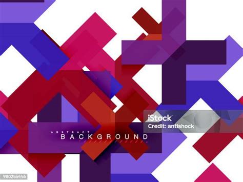 여러 가지 빛깔된 추상적인 기하학적 도형 기하학 배경 웹 배너에 대 한 모양에 대한 스톡 벡터 아트 및 기타 이미지 모양 추상적인 0명 Istock