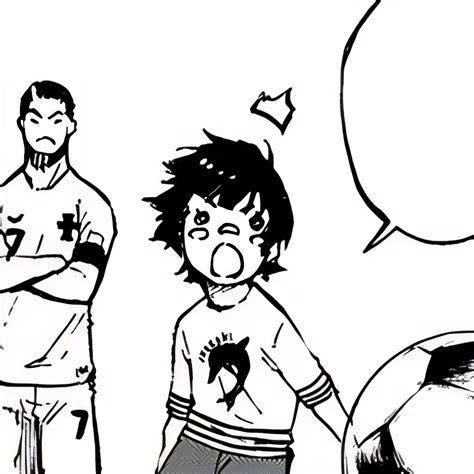 ⩨ Bachira Meguru Искусство Монстров Синий