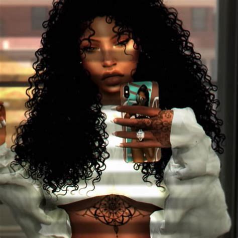 Black Sims Body Preset Cc Sims 4 Black Women Beautifu