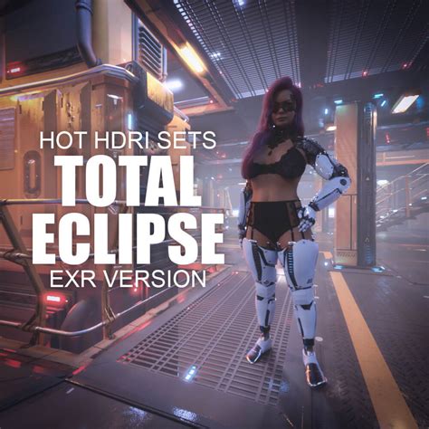 Hot Hdri Sets Total Eclipse Exr Format Hdr Image By Dreamlight