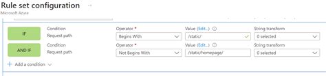 Azurermcdnfrontdoorrule Does Not Allow Leading Slash In Matchvalues Even Though Azure Portal