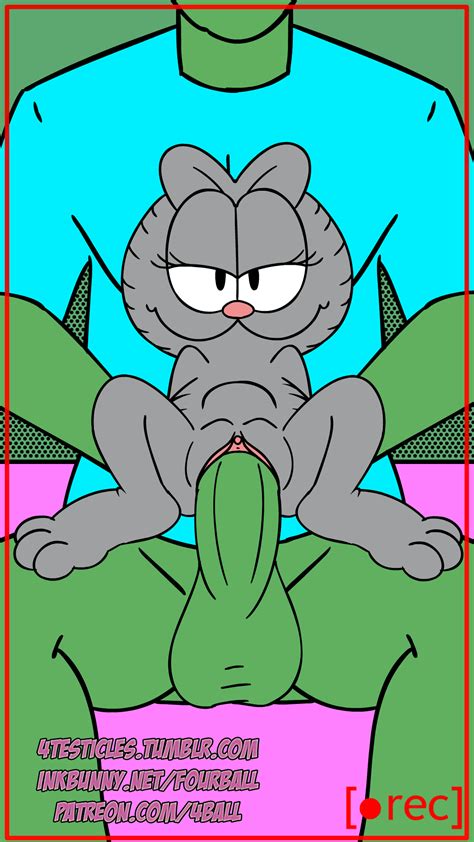 Post 2552185 4ball Garfield Nermal Rule 63 Animated