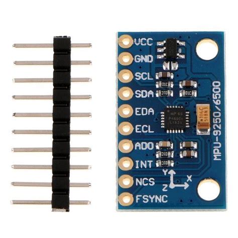 Mpu 6500 六軸姿態感測器模組 三軸陀螺儀 三軸加速度 6dof 6軸姿態傳感器模組 Yahoo拍賣